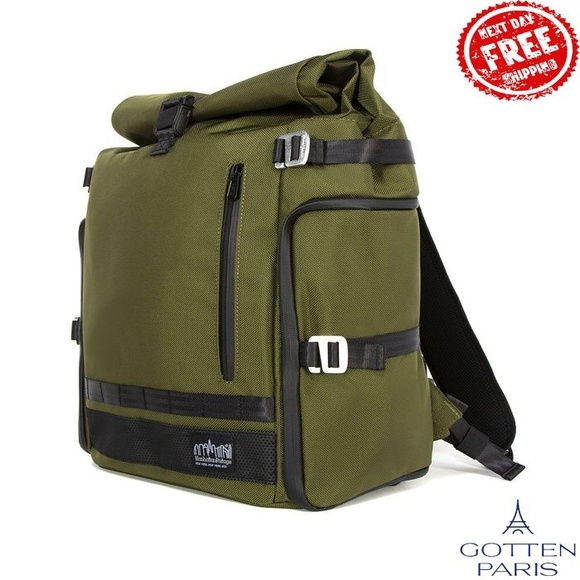 Manhattan Portage | Bags | Focus Backpack Olive Womens Bag | Poshmark